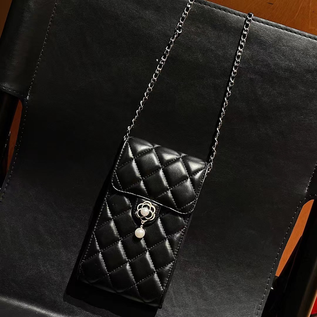 Luxury Genuine Leather Crossbody Phone Bag – THEROXYMOB